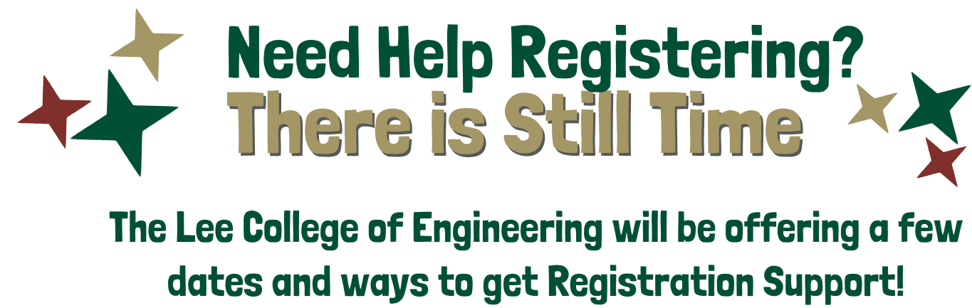 Registration Support Guide - The Office of Student Development and Success